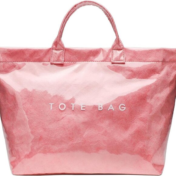 Bags | Pvc Clear Tote Bag Unisex Large Plastic Beach Hobo Purse ...